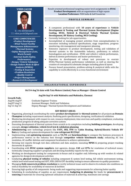 My professional resume | PDF