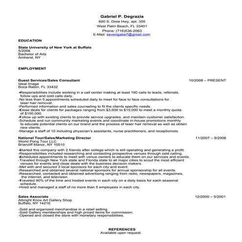 Costigan Resume | DOCX