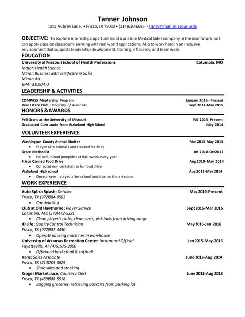 New Resume 2016 | PDF