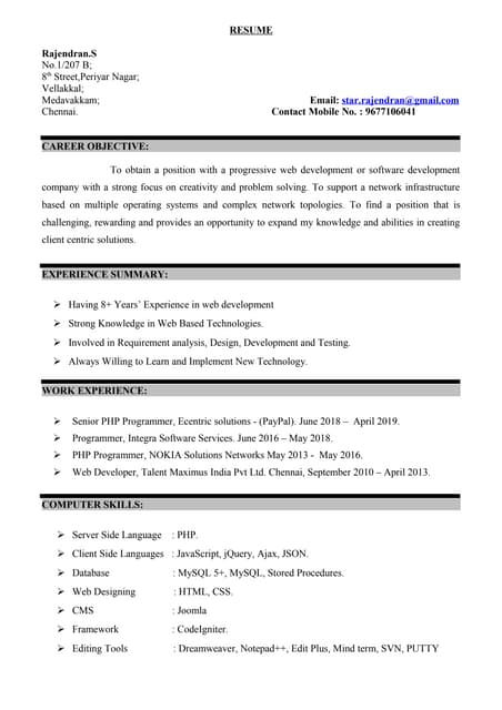 Gayathri Sundaram - Resume | PDF