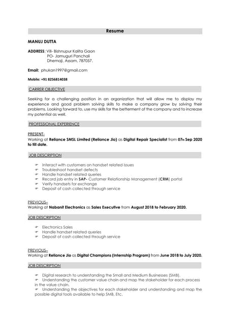 AMAN Resume | DOCX
