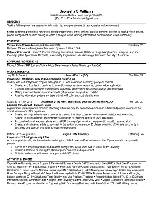 Curriculum vitae august 2016 | PDF | Computing | Technology & Computing