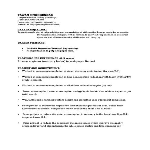 resume dec 2015 | DOC