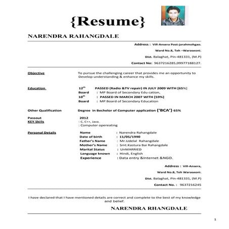 Resume 2 | DOCX