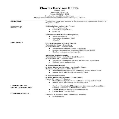 Kierston L. Whaley, resume | PDF