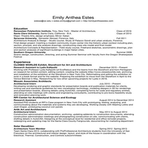 Marisa aschettino resume | DOC