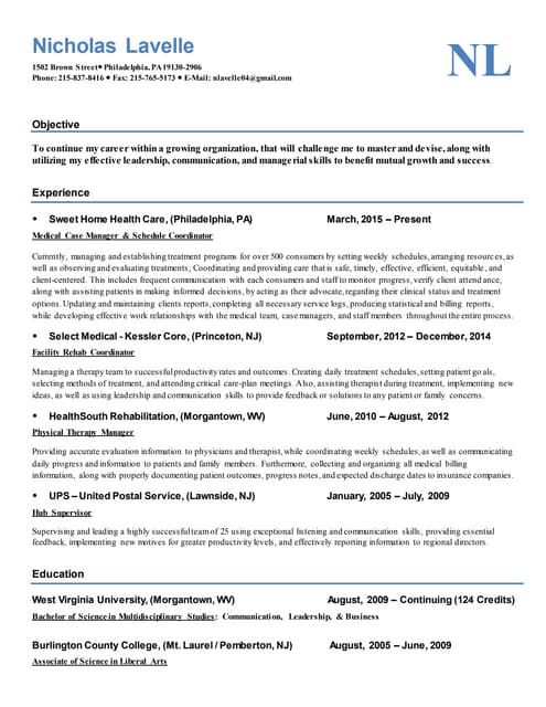 resume.no address | PDF