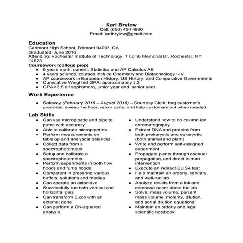 Thomas Goodall Professional Resume Redesigned | DOCX