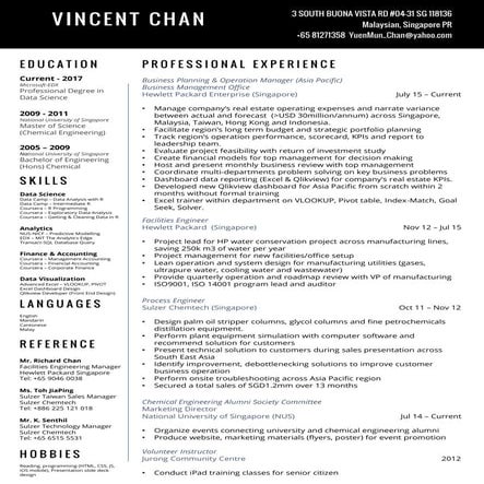 Resume 2016 disney | PDF