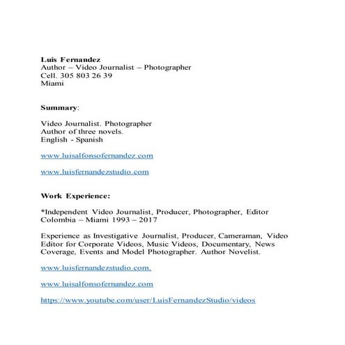 Resume | DOCX