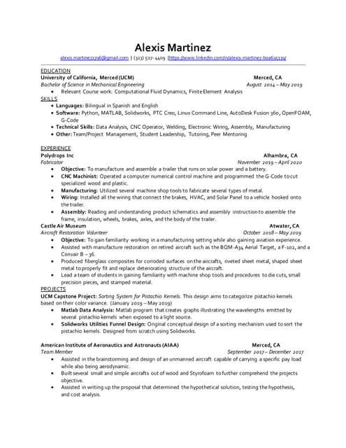Richard Horta Resume 2-5-2016 | PDF