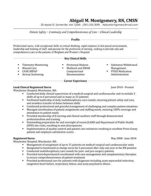 Nancy CV | PDF