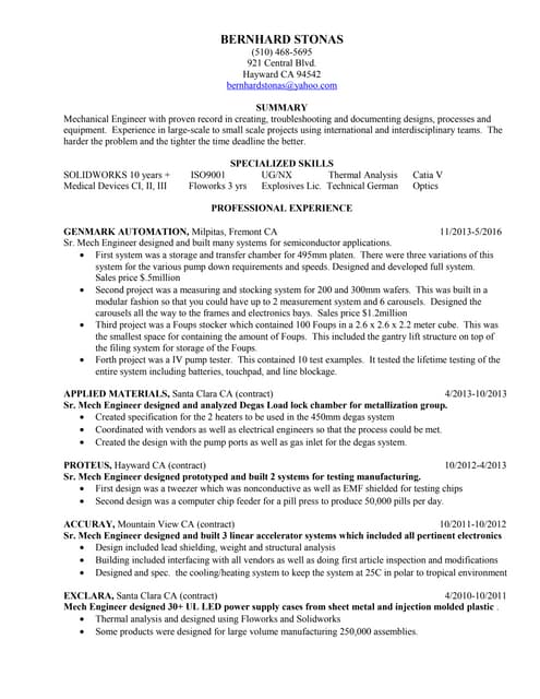Marc's Resume - Updated 0316 | PDF