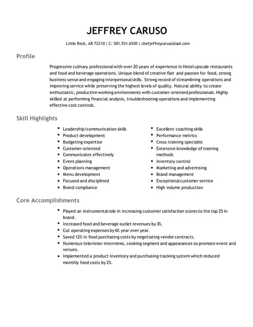 John David Hammond - Resume | PDF