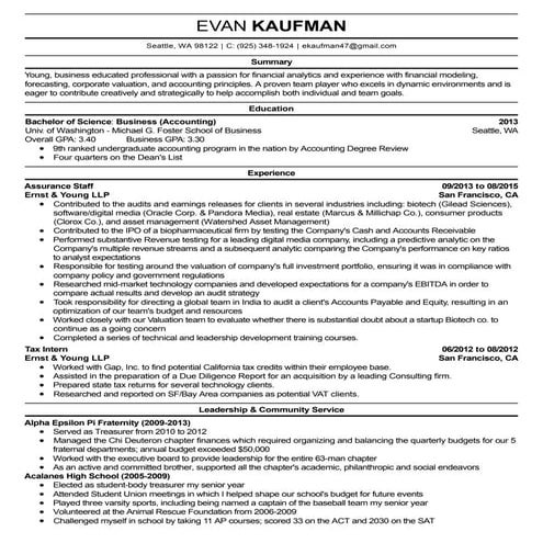 Andrew Puetz 2020 Resume | PDF