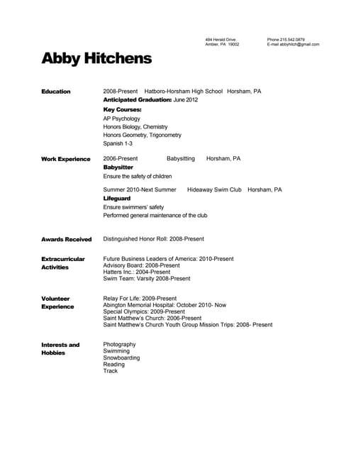 Resume conner crookham | DOCX | College Baseball | College Sports