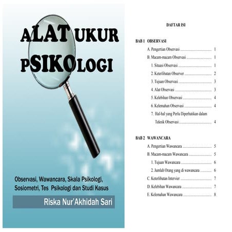 Alat Ukur Psikologi | DOC