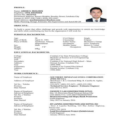 Resume (ameer) new | DOC