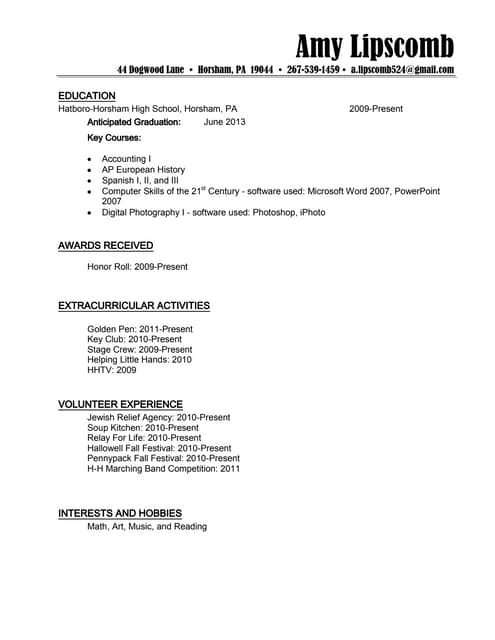 Resume | DOCX