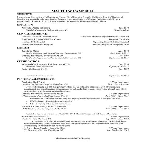 Resume [Apr 2011] | DOC