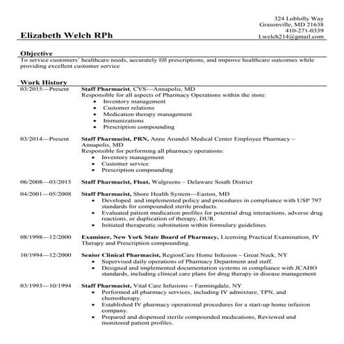 Resume April 2016 | PDF