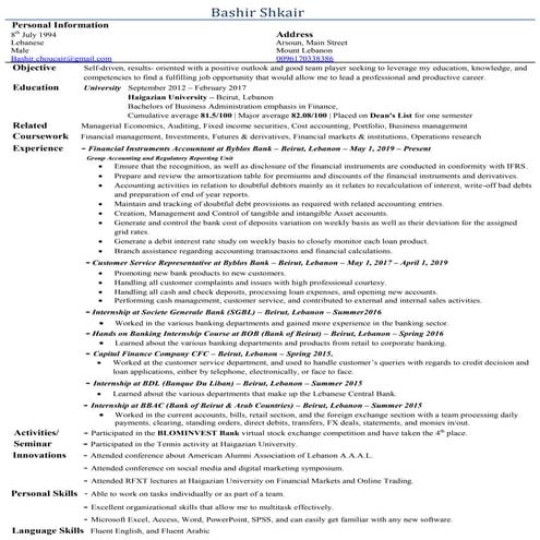 Nour CV (1) | DOC