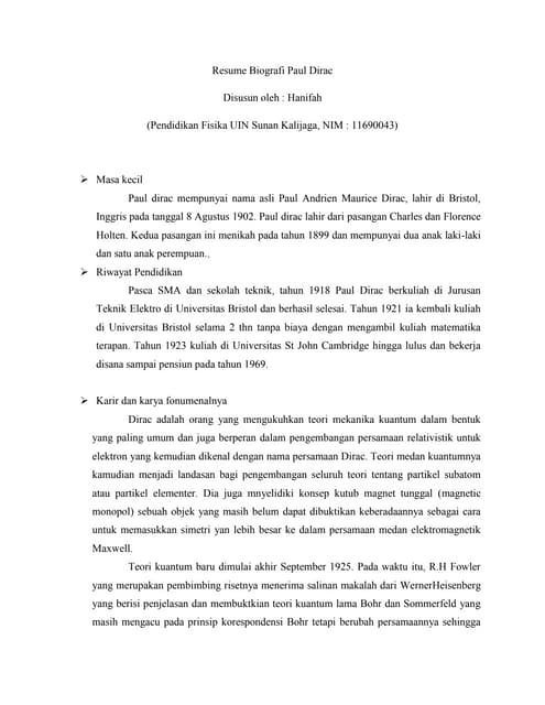 Paul adrian maurice dirac | PPT