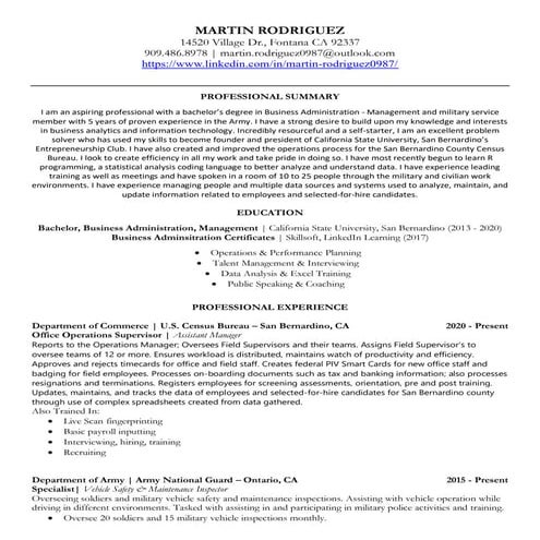 Aaron Gibbs Resume #001 | DOCX