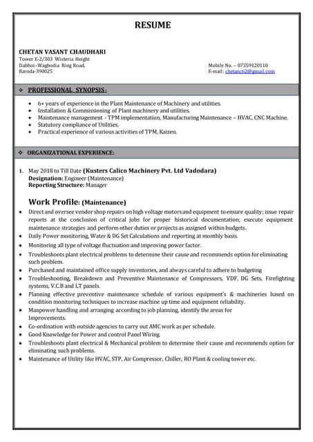 Resume | PDF