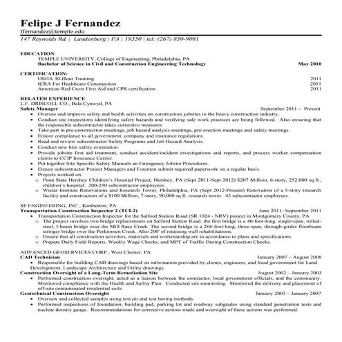 Resume Cm 2012 | DOC