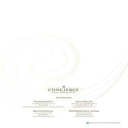 Resume(concierge)(cover)b | PDF