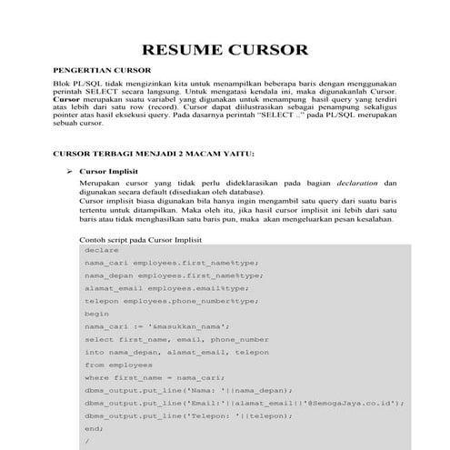Resume Cursor | DOCX