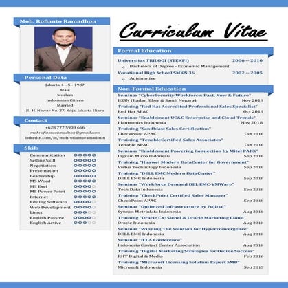 Rovian Resume CV 2019 | PDF