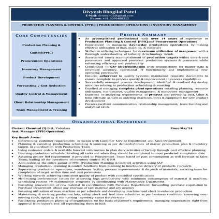 Resume Divyesh B Patel | DOCX