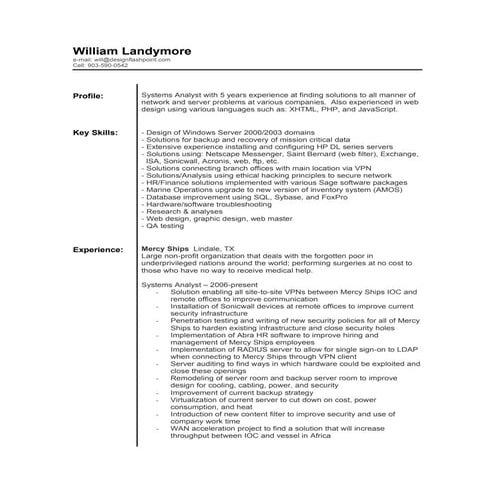 Aaron besio resume | ODT