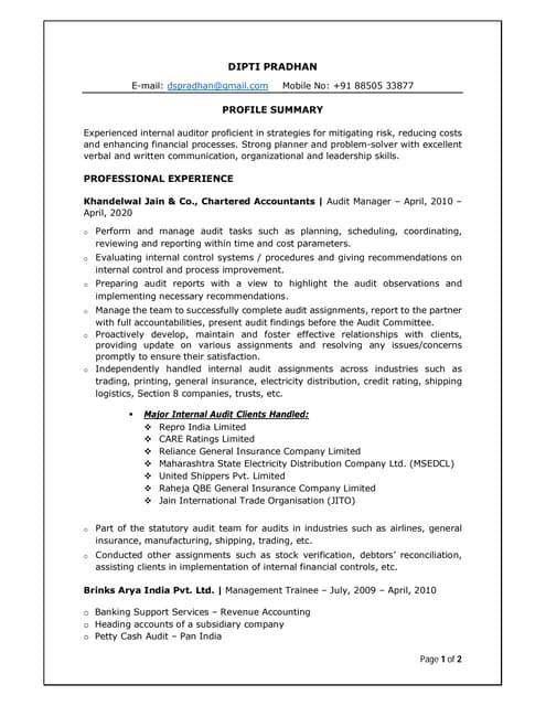 My Resume Nov15 | PDF
