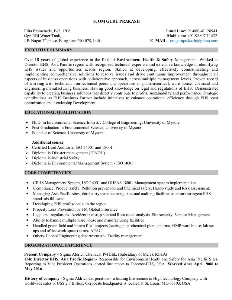 Resume_Om Guru Prakash