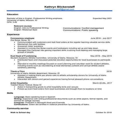 Letsche resume 7 | DOC