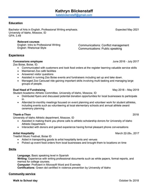 Letsche resume 7 | PDF