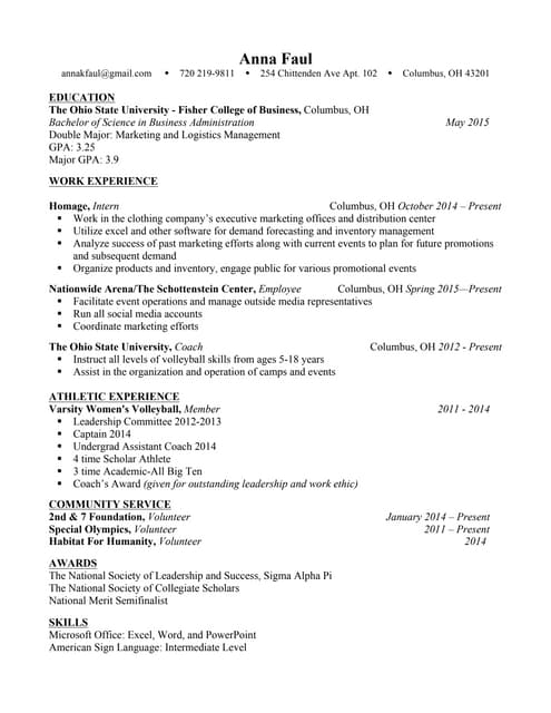 Lauren McGarvey Resume | PDF