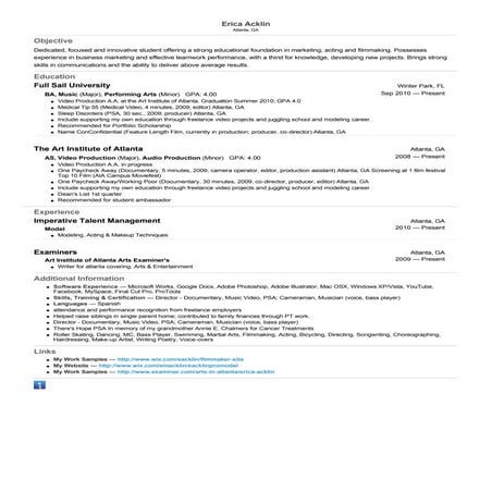 Work Resume - Ellie Patrikios | PDF