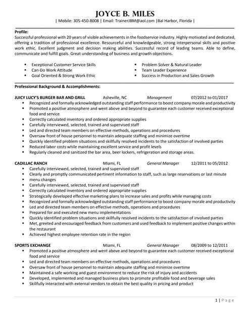 ROY B ADAMS Resume 2 | PDF