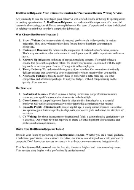 Fsu Resume Examples | PDF | Resume Writing and Advice | Job Search