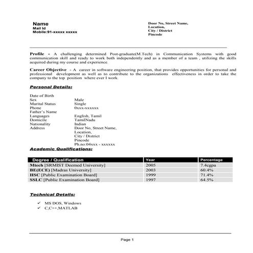 Sagar simha resume gmail | PDF