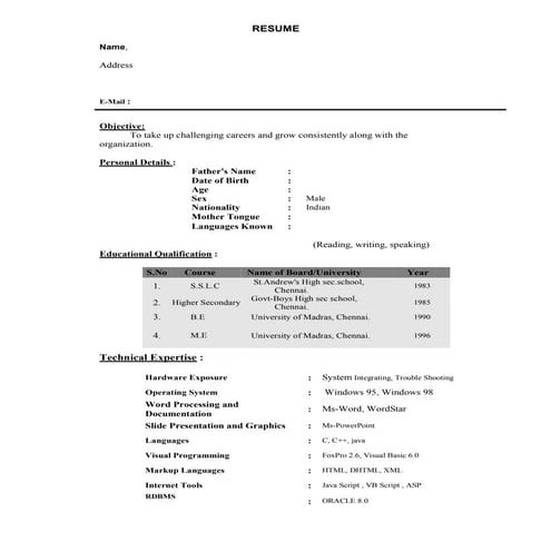 Ganesh Resume | DOC
