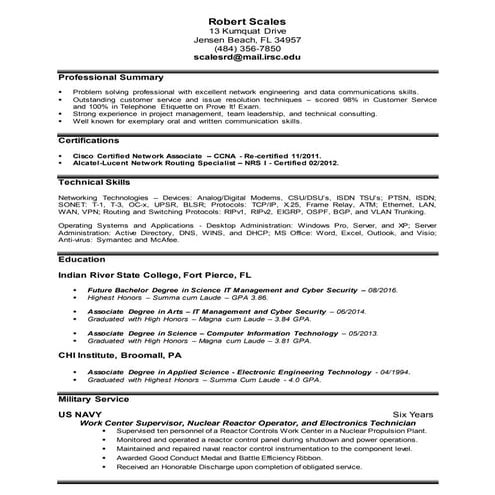 Scereil Resume | DOC