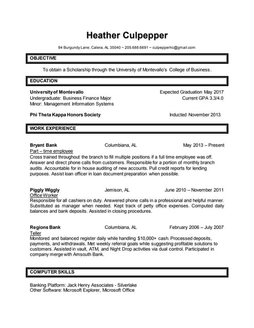 Resume | PDF