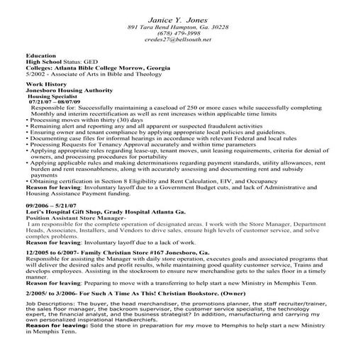 Resume Janice Y | PDF