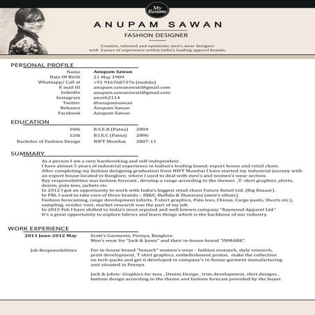 My Resume | PDF