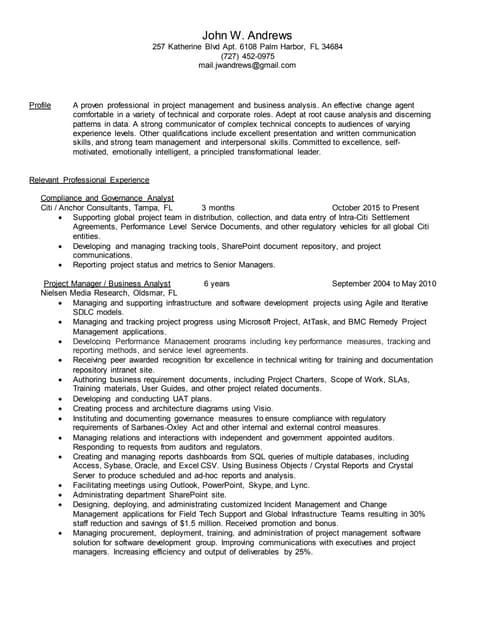Jon Christian Rutyna Resume | PDF | Human Resources | Business